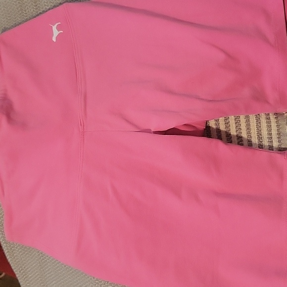 PINK Victoria's Secret | Shorts | Hot Pink Vs Pink Yoga Biker Shorts | Poshmark